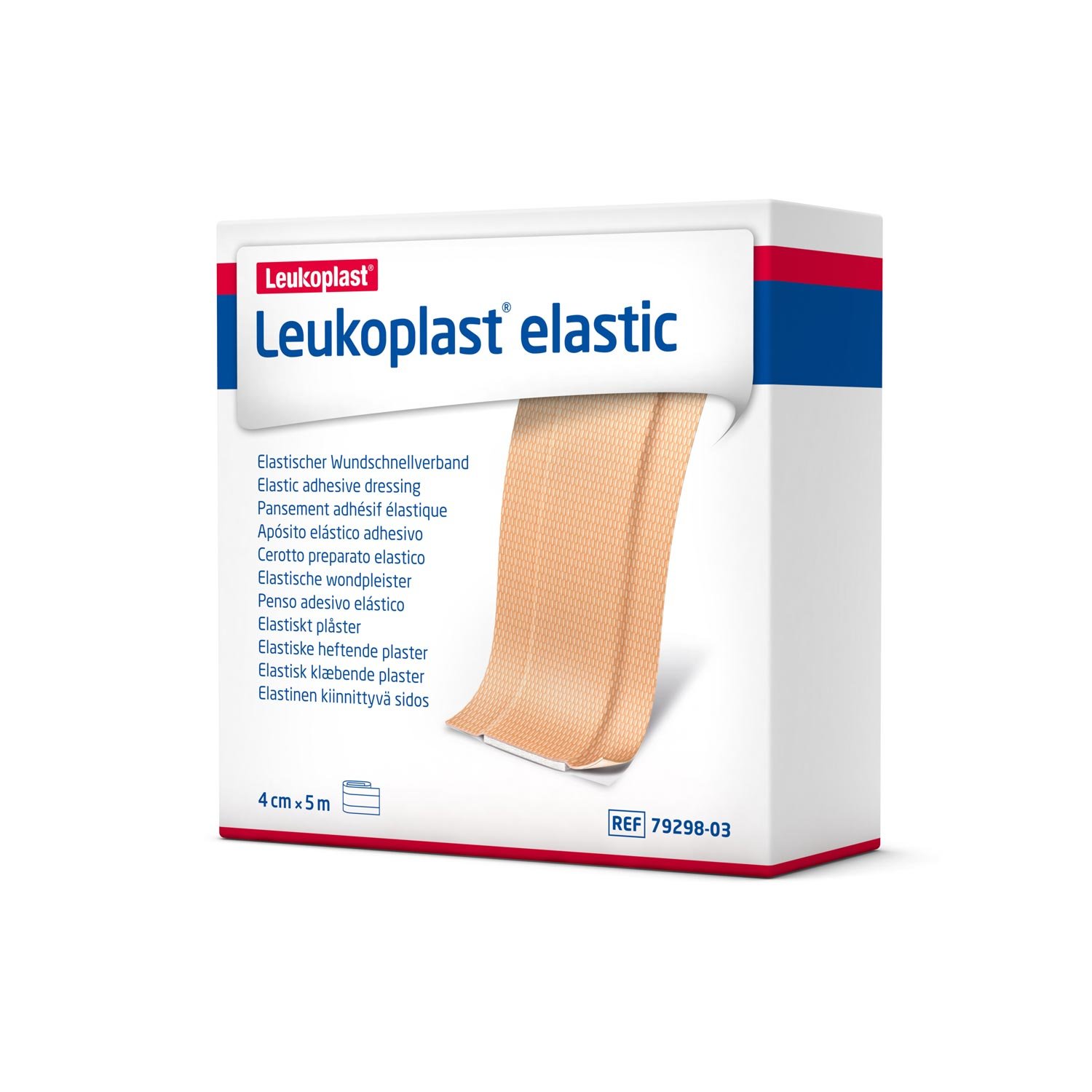 Leukoplast elastic 4cm x 5mtr - MSK Podiamed