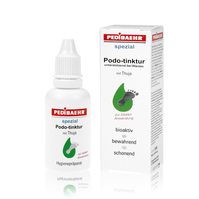PEDIBAEHR Podo Tinctuur met thuja (levensboom olie) 30 ml - MSK Podiamed
