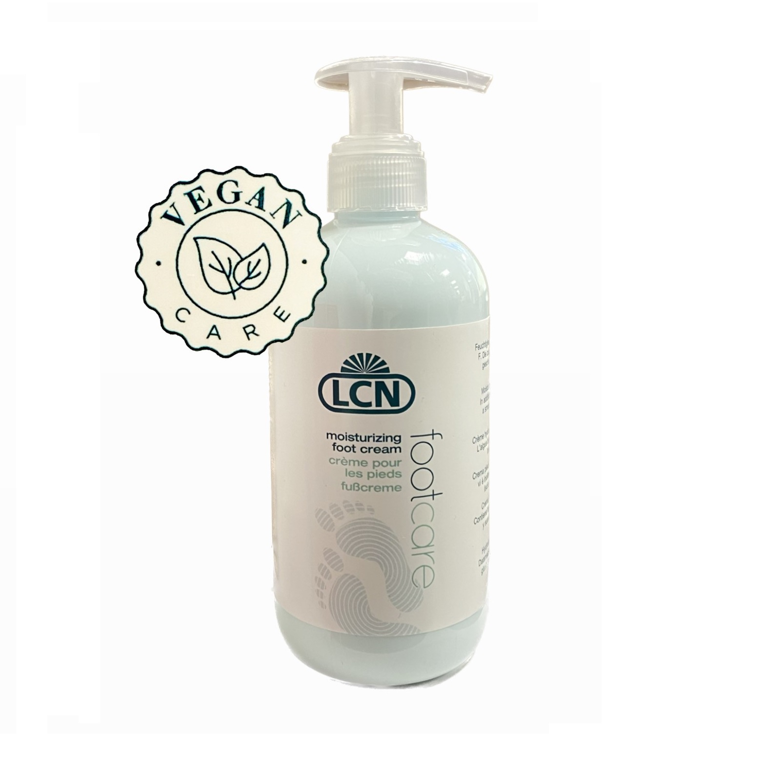 LCN Vegan Moisturizing Foot Cream, 1000 ml - MSK Podiamed